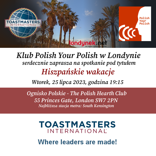 25 lipca – Hiszpańskie wakacje – Polish Your Polish